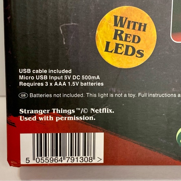 Netflix | Other | Netflix Stranger Things Vhs Light With Red Leds ...
